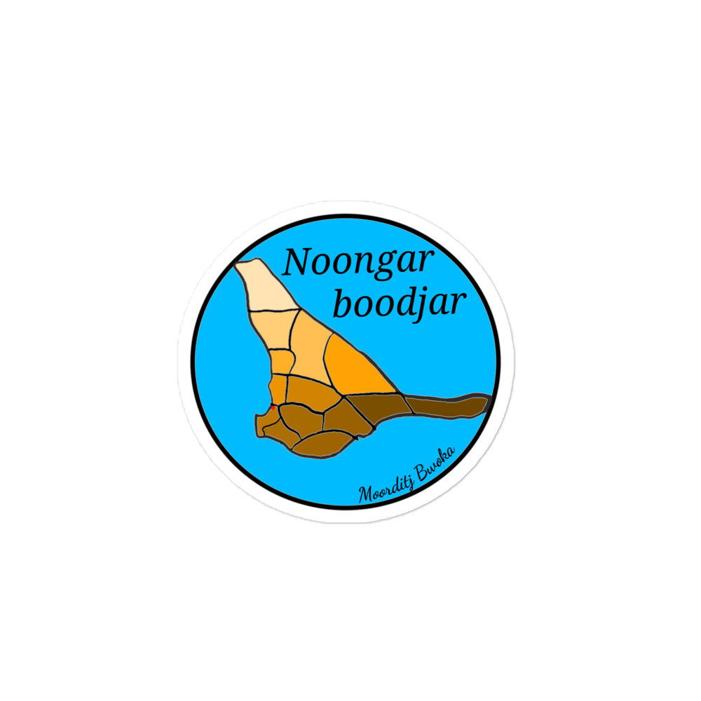 Noongar Boodja stickers – Moorditj Bwoka