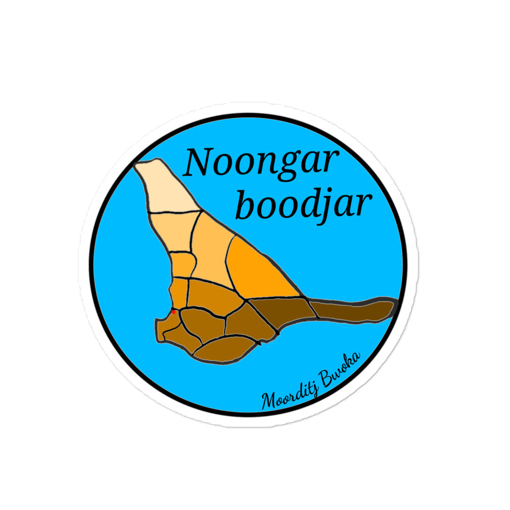 Noongar Boodja stickers – Moorditj Bwoka